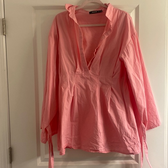 Missguided | Dresses | Missguided Pink Mini Dress Super Cute For The ...